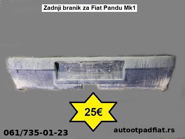 ZADNJI BRANIK ZA FIAT PANDU MK1
