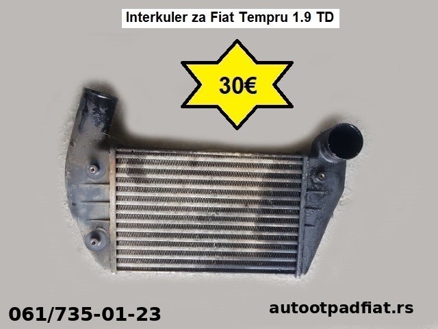 INTERKULER ZA FIAT TEMPRU 1.9 TD