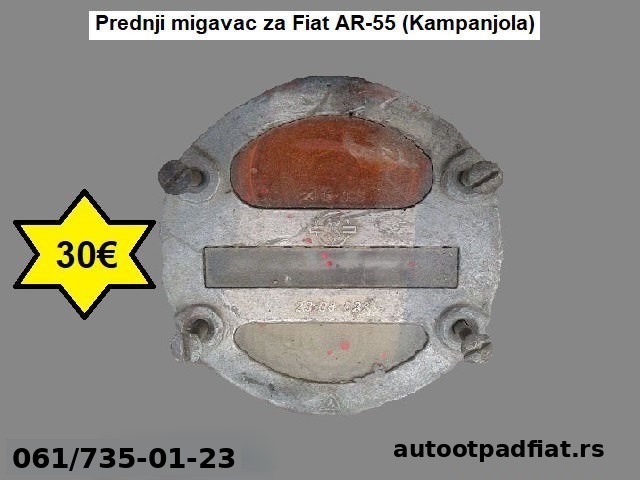 PREDNJI MIGAVAC ZA FIAT AR-55