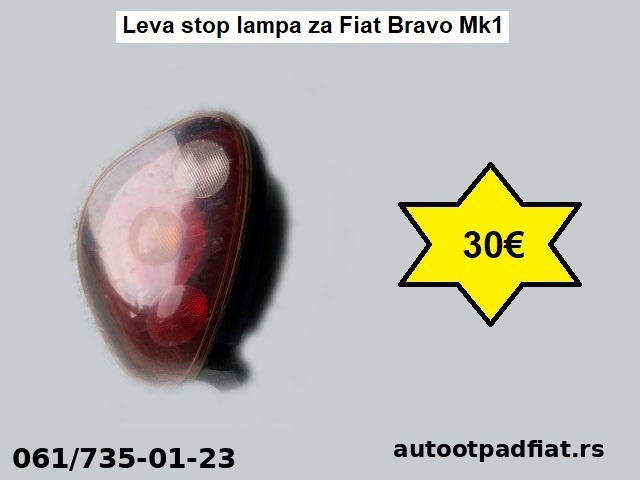 LEVA STOP LAMPA ZA FIAT BRAVO MK1