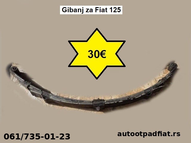 GIBANJ ZA FIAT 125