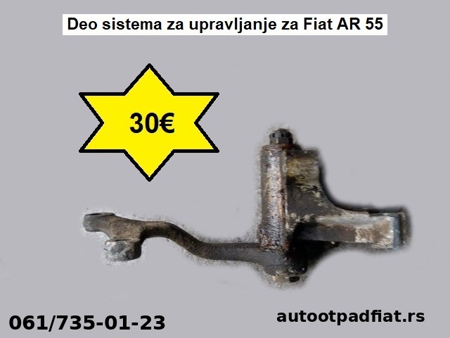 DEI SISTEMA ZA UPRAVLJANJE ZA FIAT AR 55