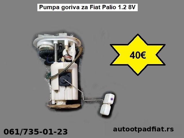 PUMPA GORIVA ZA FIAT PALIO 1.2 8V