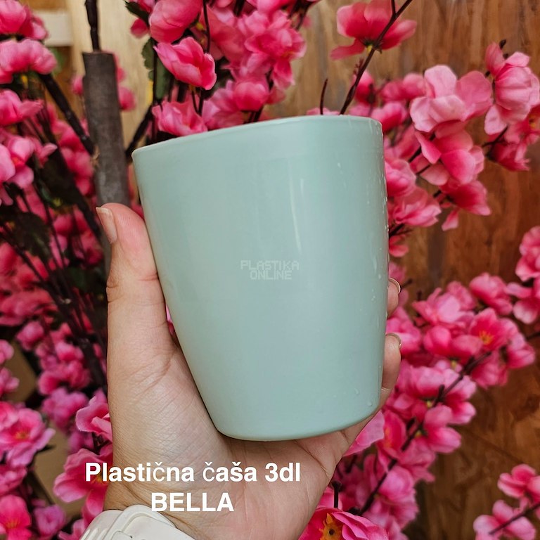 Plastična čaša 3dl Bella mint