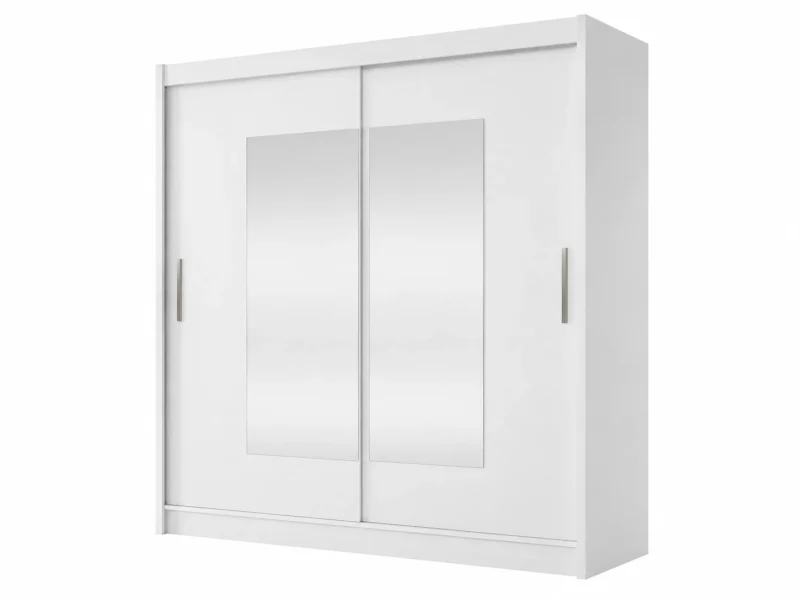 Klizni Garderober BEGA VII 180 Beli