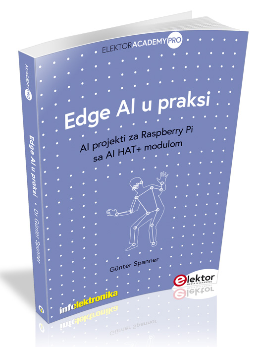 Knjiga Edge AI sa Raspberry Pi AI HAT+ i Hailo-8L akceleratorom
