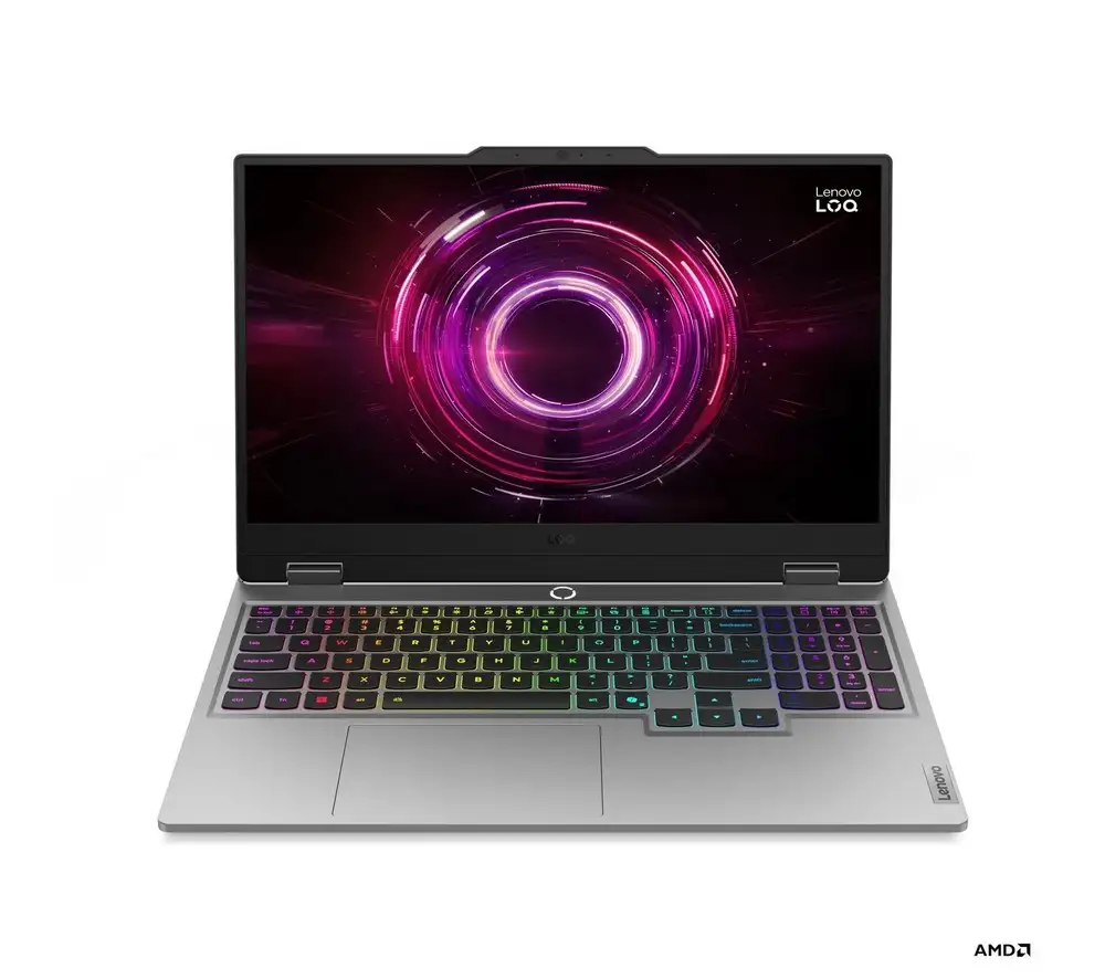 LENOVO LOQ 15AHP10, 15.6" FHD, AMD Ryzen 7 250, 16GB, 512GB SSD, RTX5050/8GB, DOS, Luna Grey (83JG00EHYA)