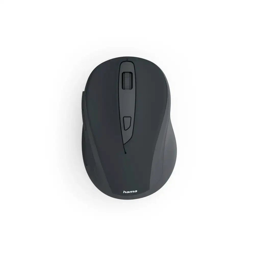HAMA WM-400 opticki bezicni mis, 6 tastera, ergonomski, crni