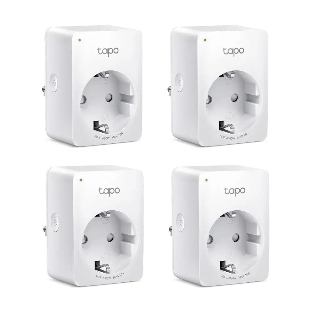 TP-LINK Tapo Smart Plug P110 (4-pack)