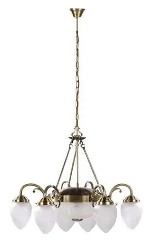 RABALUX Annabella 6arm luster E14 6x40W bronza