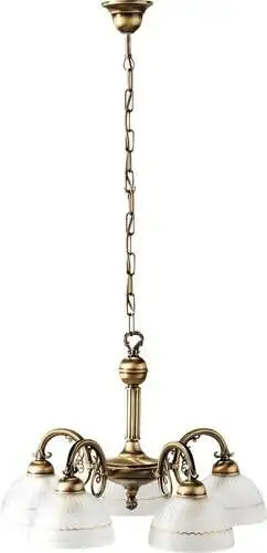 RABALUX Flossi luster E27 5x40W bronza