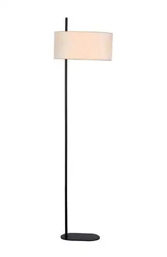 RABALUX Narmin, stona crna/bež tekstil, 1xE27, visina 152cm