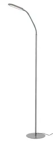 RABALUX Adelmo, podna lampa, srebrna 10W, 3000-6000K dimabilna na touch
