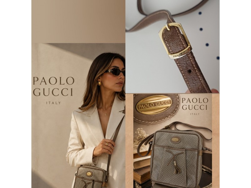 PAOLO GUCCI ORIGINAL–VINTAGE RETKOST
