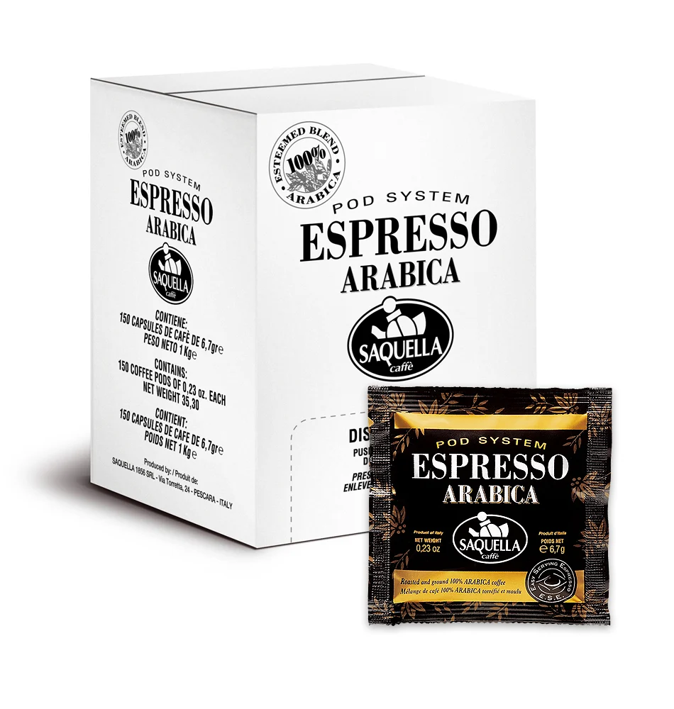 Saquella Espresso 100% Arabica ćalde karton