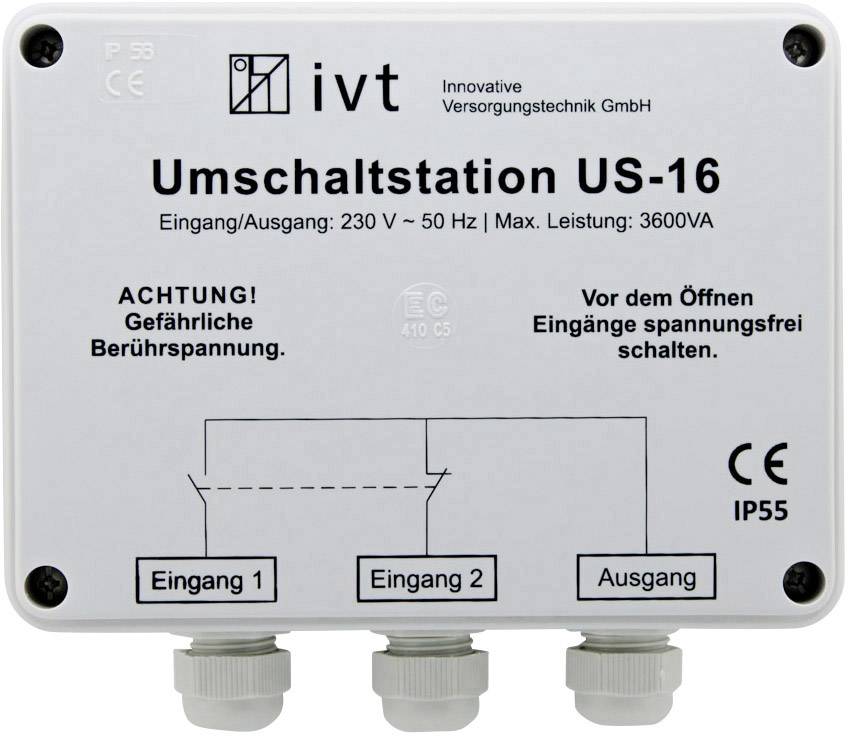 IVT US-16 preklopna stanica 230 V/AC → 3600 VA
