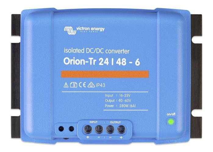 Victron Energy Orion-Tr 24/48-6 DC/DC pretvarač 16 – 35 V → 40 V, 60 V 280 W 8 A