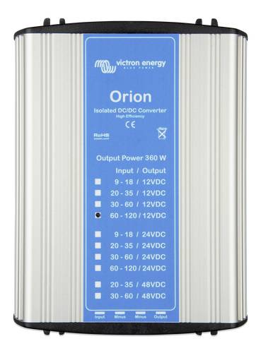 Victron Energy Orion 110/24-15A DC/DC pretvarač 60 – 140 V → 12,5 V, 24 V 360 W 15 A