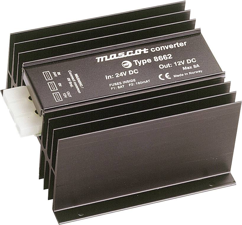 Mascot 8662 DC/DC pretvarač 20, 32 V → 12 V/DC 80 W 6 A