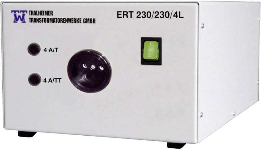 Thalheimer ERT 230//230/4L laboratorijski razdvojni transformator sa fiksnim naponom 230 V/AC →