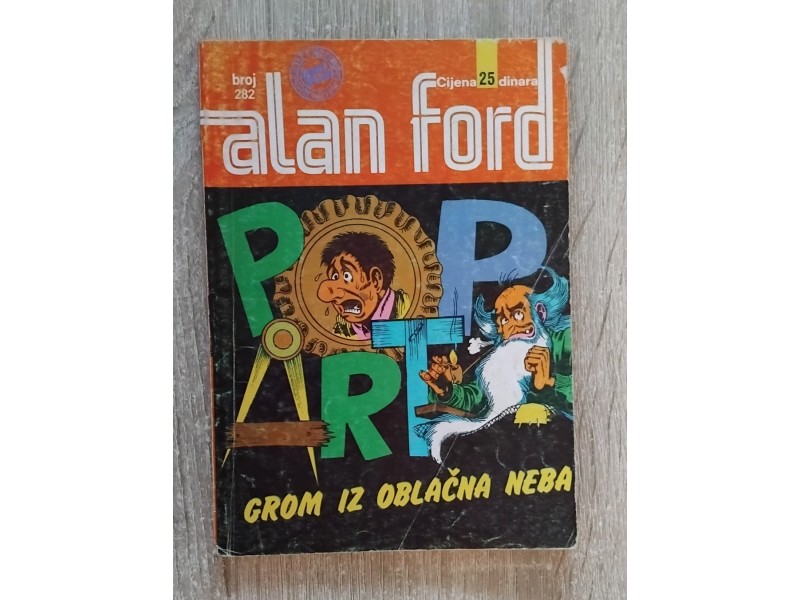 Alan Ford br. 282 Vjesni Pop art - Grom iz oblačna neba