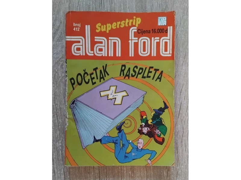 Alan ford Vjesnik 412 Početak raspleta