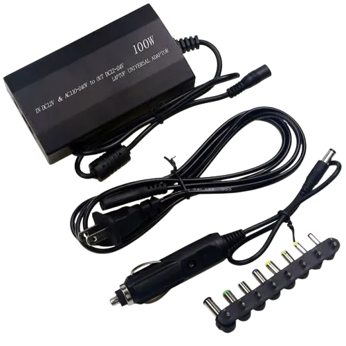 NPA-AC2D Gembird univerzalni laptop punjac AC/DC100W Home+Car, adj. voltage, DC12V,AC240V to 12-24v