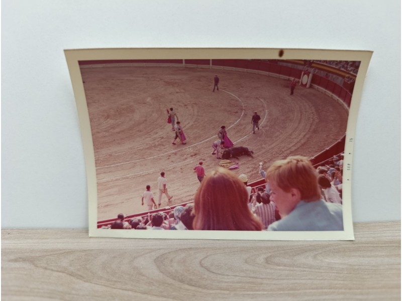 Vintage fotografija korida