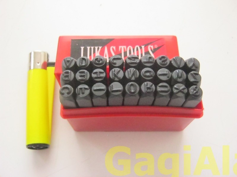 Slova za ukucavanje 6mm