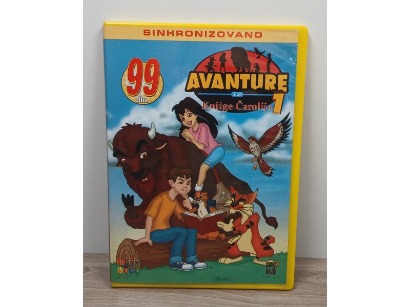 Avanture iz Knjige Čarolija 1 –Crtani Film DVD