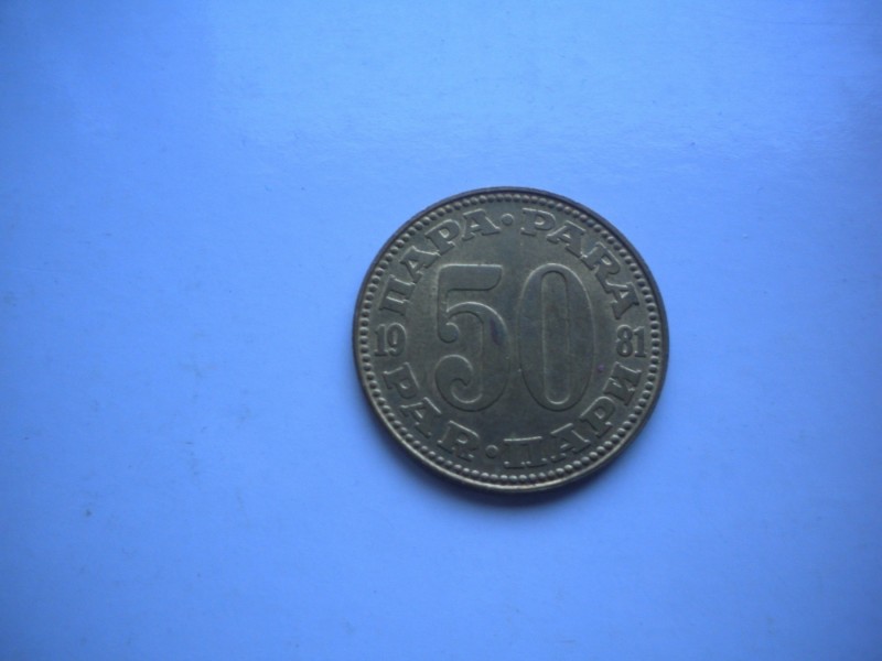 50 PARA 1981 - SFRJ