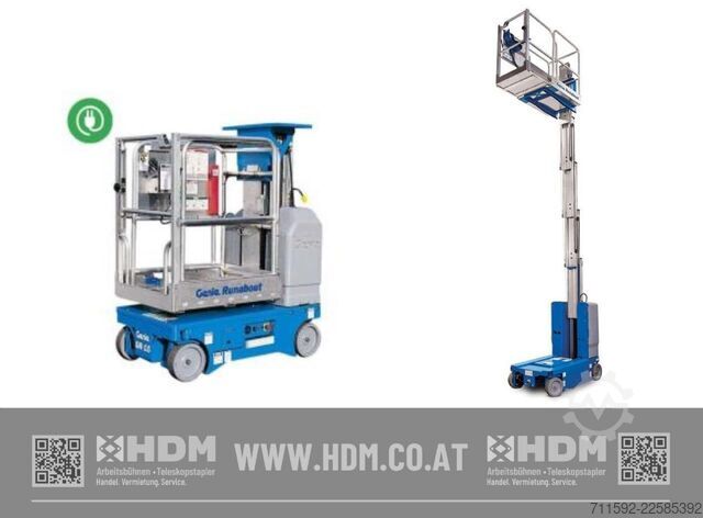 Posebna radna platforma
Genie GR-15 Runabout Arbeitsbühne