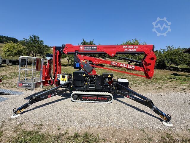 Guseničarska radna platforma
Platform Basket Spider 18.95