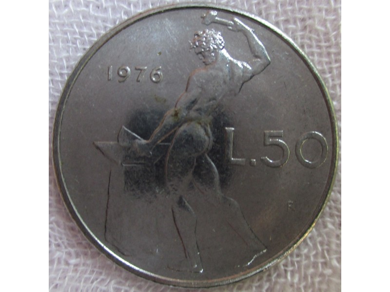 50 lira 1976, Italija