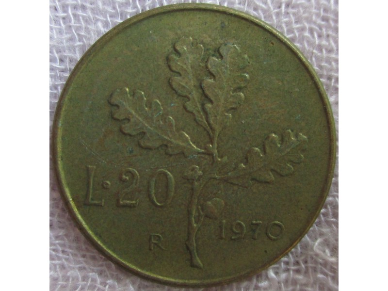 20 lira 1970, Italija