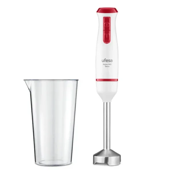 Štapni blender Ufesa Pulsar 600 deluxe/600W/belo-crvena