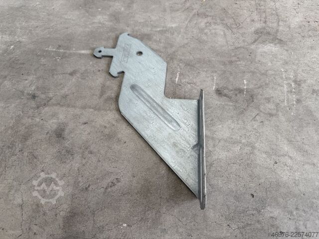 Dijagonala: 345 mm / Izdvajanje: 150 mm
Agraffenwinkel für Rückwandgitter Gitter Konsole Halter Befestigungswinkel