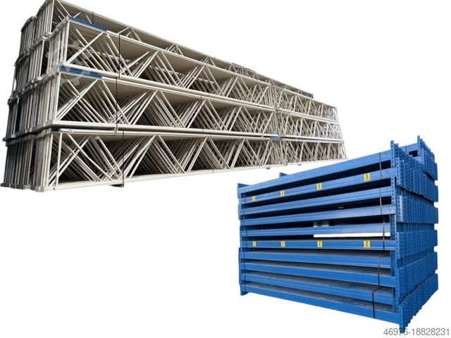 High-bai skladište paleta regali sistem
Nedcon NS / Regallänge: 19.100 mm / St.: 9.000x1.100 mm / Tr. 3.700 mm
