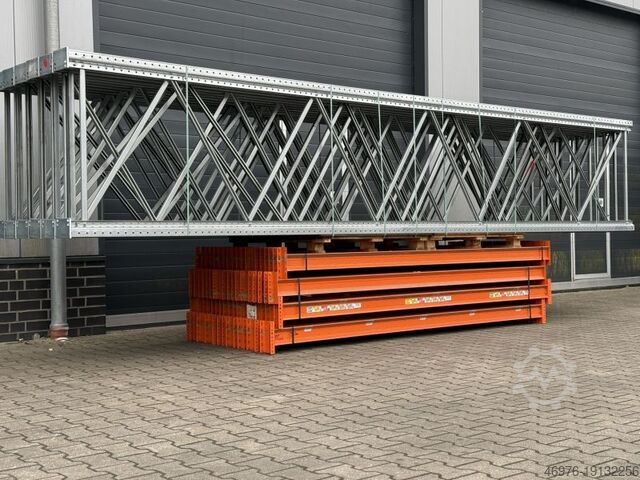 High-bai skladište paleta regali sistem
Dexion P 90 / Regallänge: 28,00 lfm. / St.: 6.000 x 1.100mm / Tr.: 3.000 mm