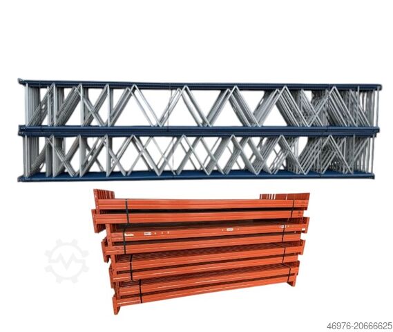 High-bai skladište paleta regali sistem
Polypal Stockpal / Regallänge: 16,80 lfm St.:8.000x1.100mm / Tr.: 2.700mm