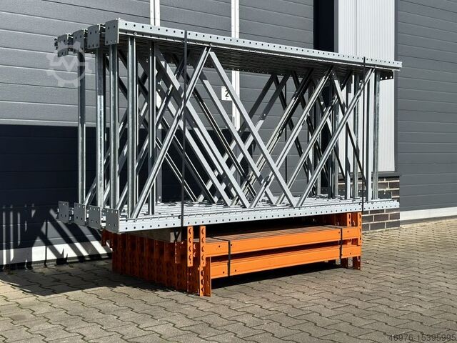 Sistem za razgiđavanje paleta High Bay warehouse racking
Stow Pal Rack NS / 7,35 lfm. / Tr.:1.350 mm / St. 2.500 x 1.100 mm