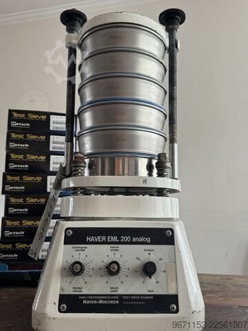 Troslojno sito
Haver EML 200 analog
