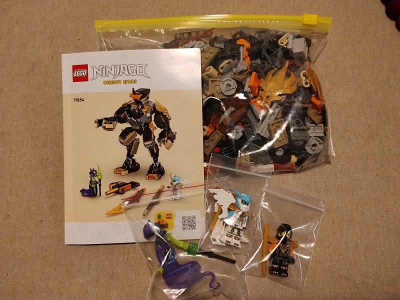 Lego Ninjago Kolov mek i Zejn zmaj
