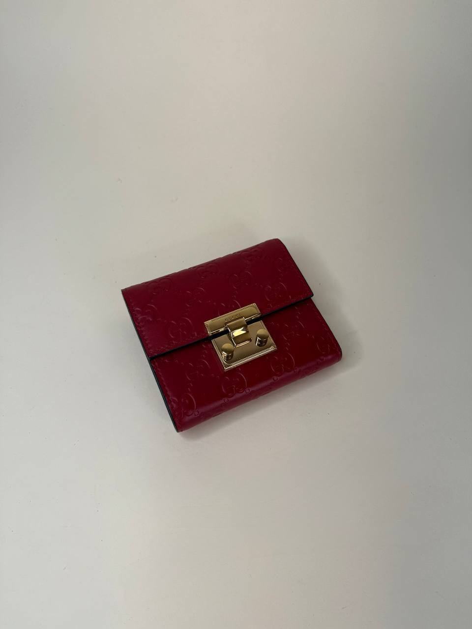 Gucci Padlock Trifold Wallet