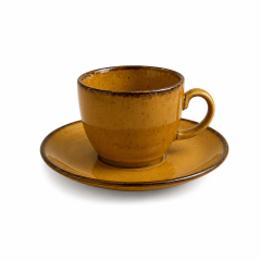 Porcelanske Šolje Cappuccino Mustard Porline/6