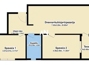 Prodaja Stan - Beograd, Sava Kovačević - Meandri