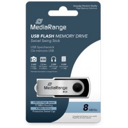 MEDIARANGE GERMANY USB FLASH MEMORIJE 8GB FLEXY DRIVE MR908-2.0-SWIVEL