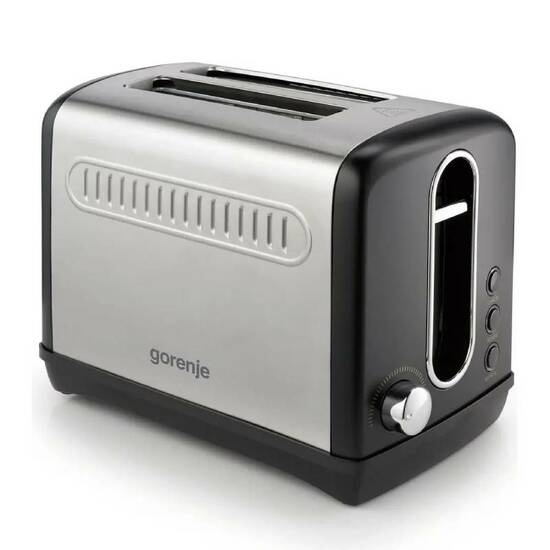 Toster Gorenje T 1100 CLBK, 1100W, Vertikalni, Crna/siva