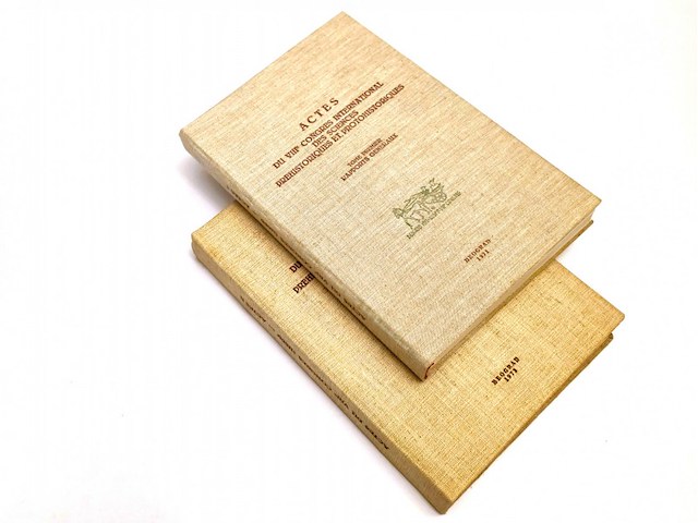 Actes du VIIIe Congres des sciences prehistoriques