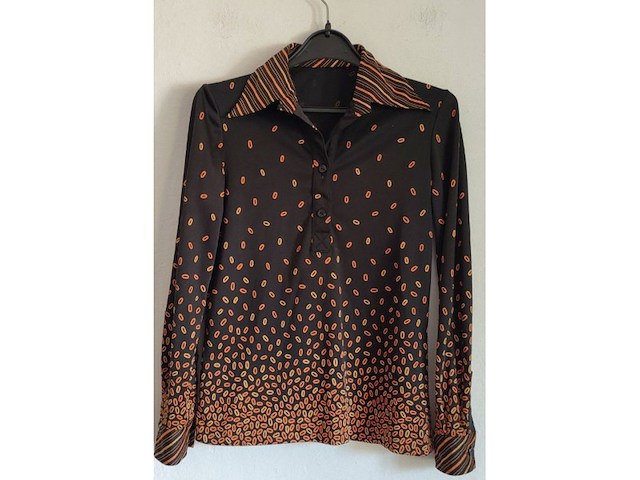 VINTAGE Hipi Bluza 70-ih – Unikatni Retro Stil